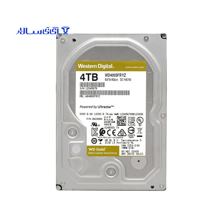هارد اینترنال وسترن دیجیتال 4 ترابایت گلد WD4002FYYZ Gold